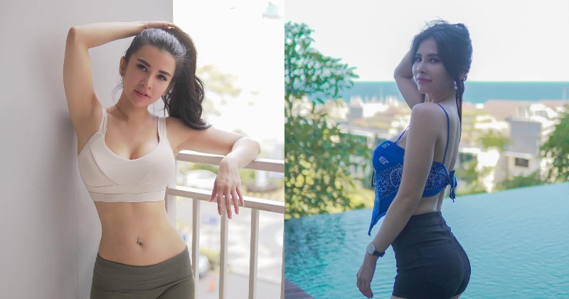 Maria Vania Rendam Pakai Bikini Netizen Awas Melorot