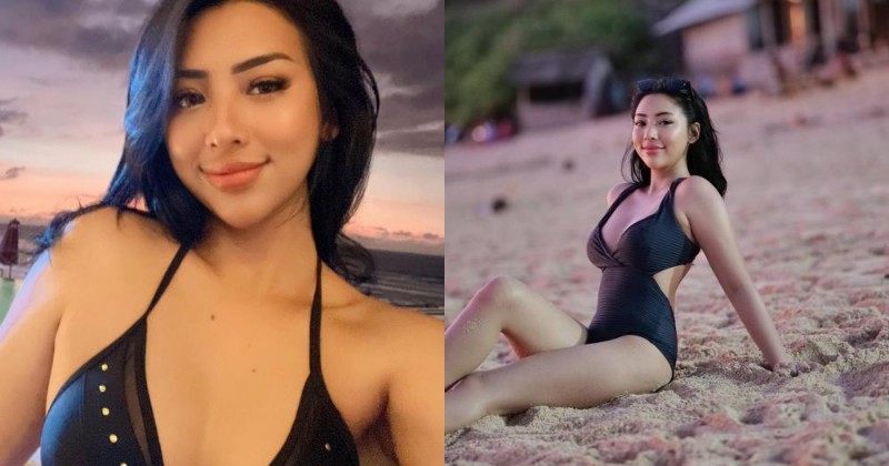 Pose Pakai Bikini Di Bali Angela Lorenza Bikin Netizen Mimisan