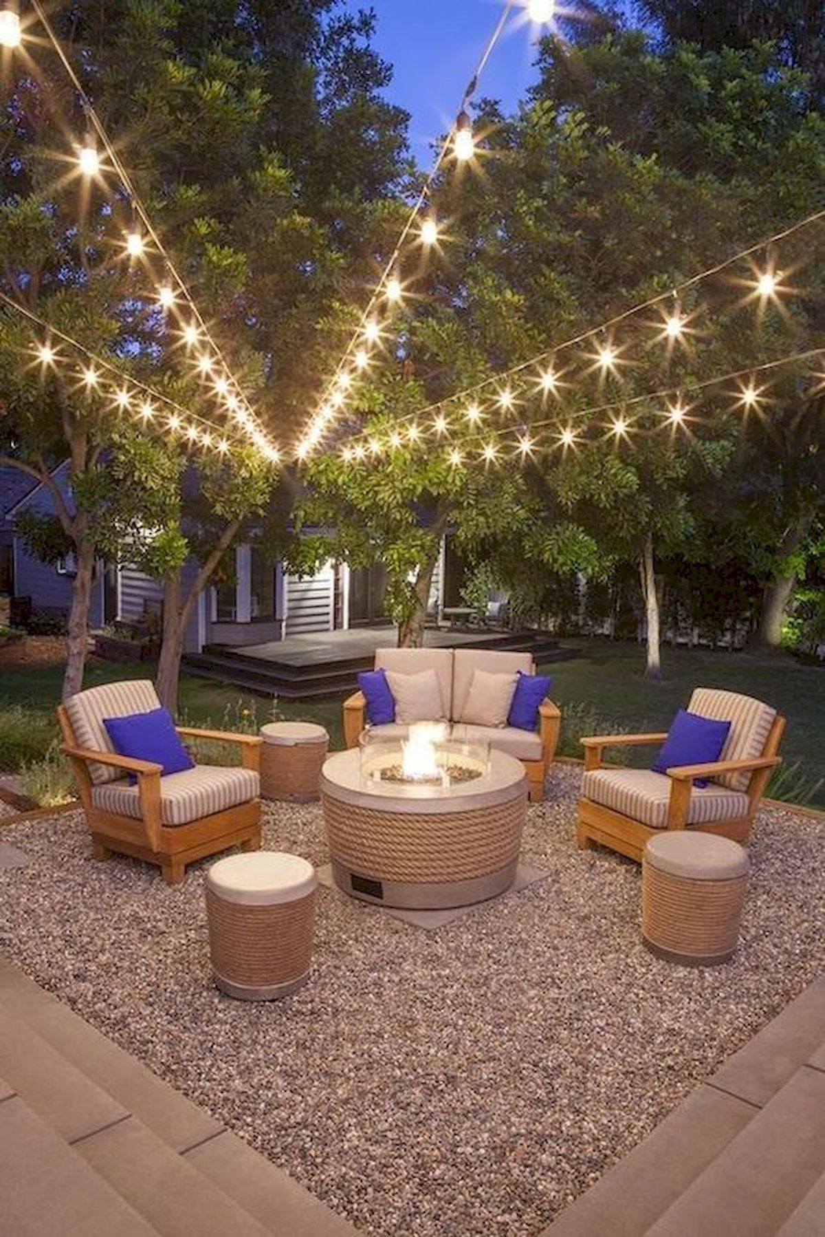 55 Awesome Backyard Fire Pit Ideas For Comfortable Relax 13