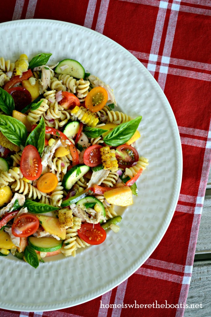 Farmers Market Pasta Salad Home Is Where The Boat Is