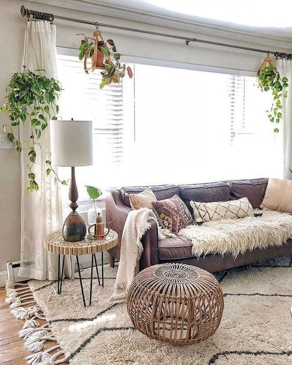 34 The Best Rustic Bohemian Living Room Decor Ideas Homyhomee