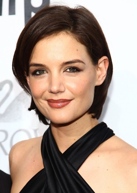 Katie Holmes Short Bob Hairstyle Chic Short Cut For Women Hairstyles