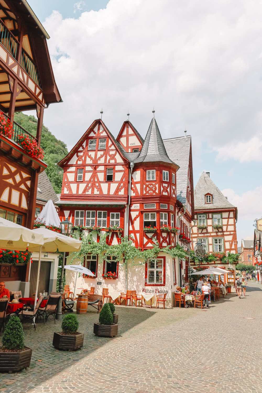 The Beautiful German Town Of Bacharach Hand Luggage Only Travel