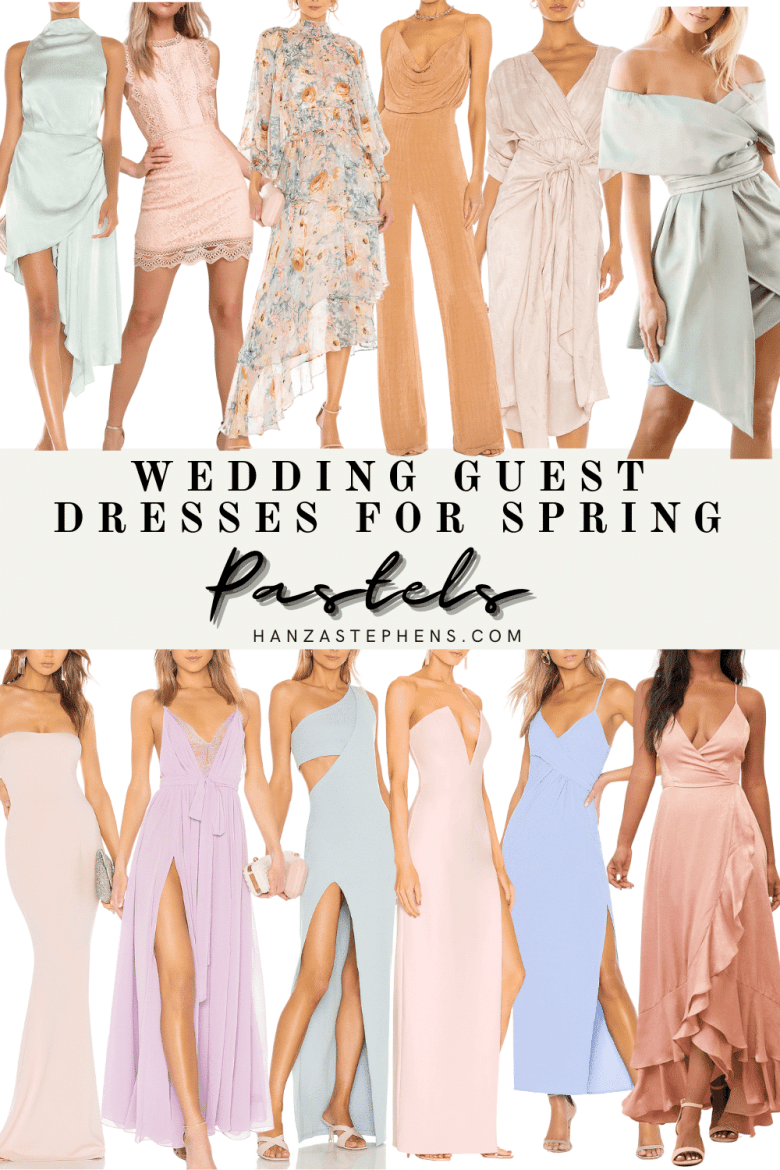 Your Exclusive Roundup Pastel Wedding Guest Dresses For Spring