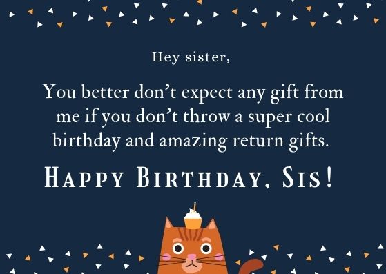 50 Funny Birthday Wishes For Sister Happy Birthday Sister 2023