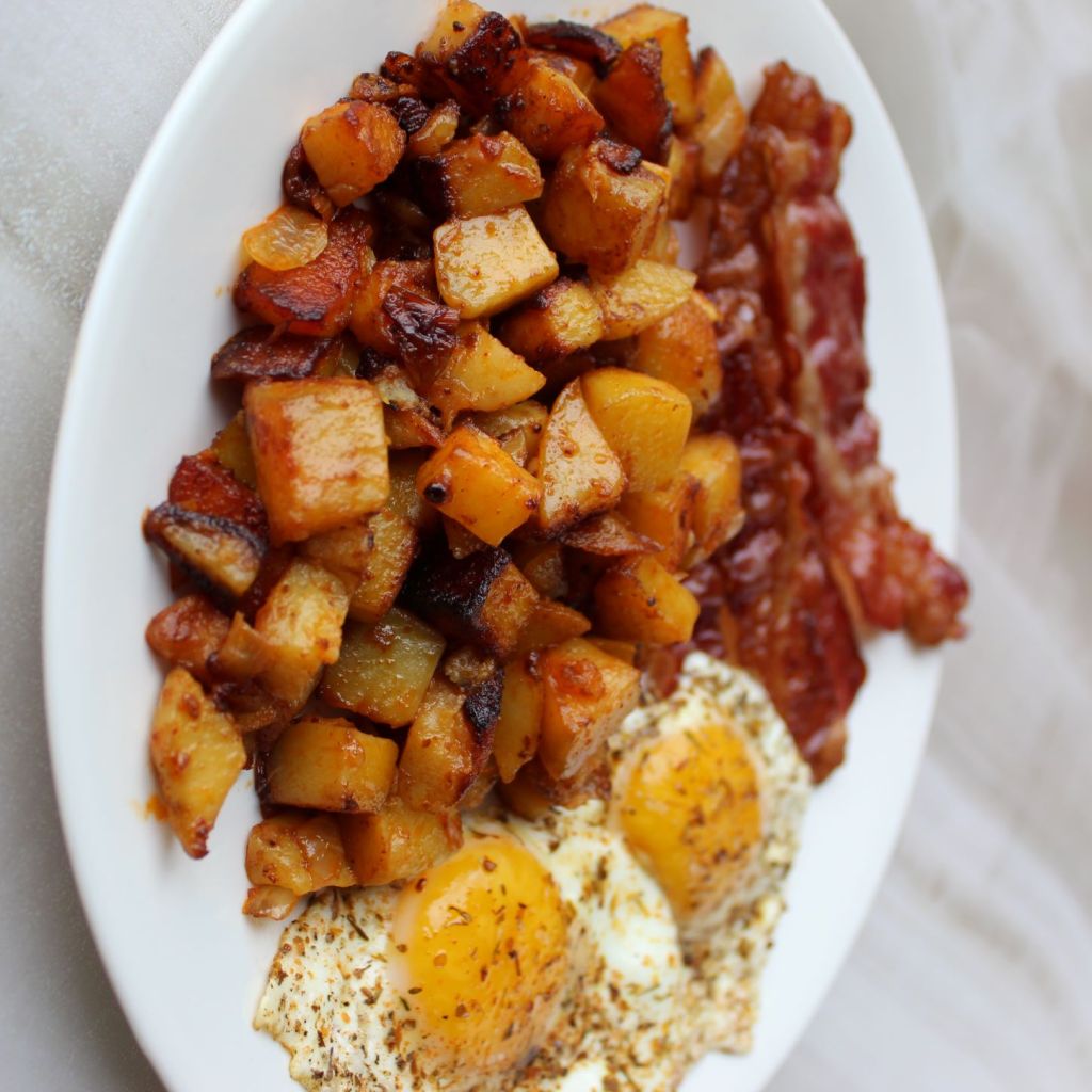 The Best Easy Home Fries Easy Delicious Breakfast S Happy Stirring