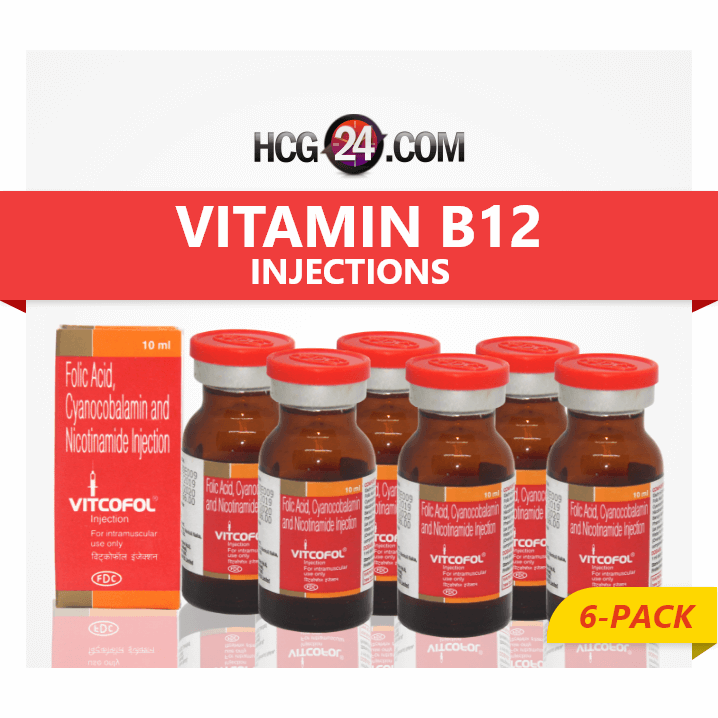 B12 Vitamin Shots 6 Bottles 60ml Incl Supplies