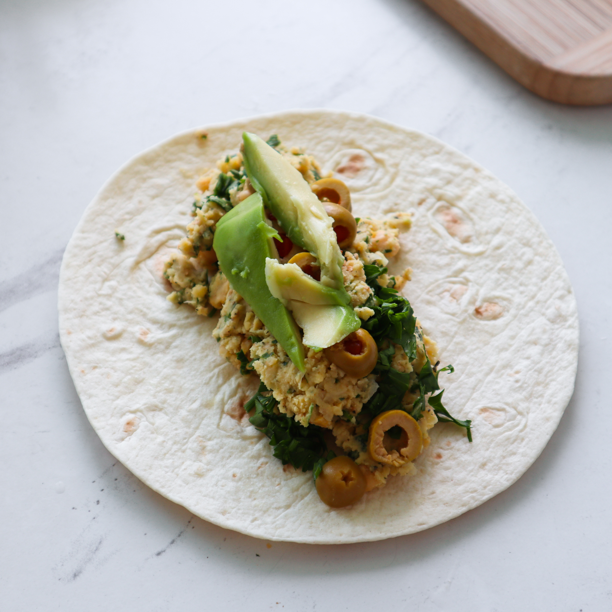 Vegan Avocado Chickpea Wraps Her Highness Hungry Me