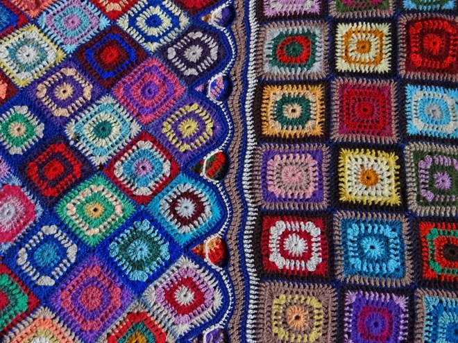 Crocheted Bedspread H Is For Home