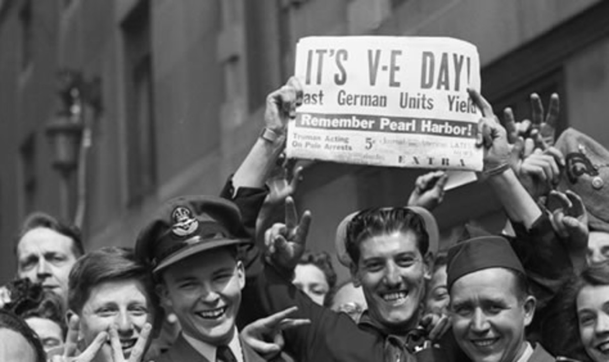 Victory In Europe On This Day In 1945 Pdx Retro