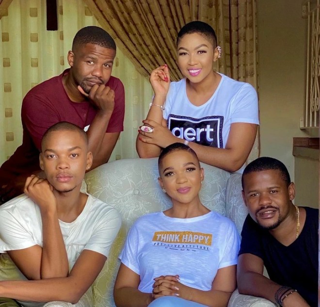 Ayanda Ncwane And Her Cute Siblings Styles 7