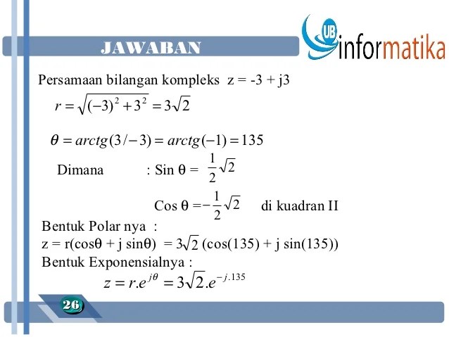 Contoh Soal Bilangan Imajiner Studyhelp