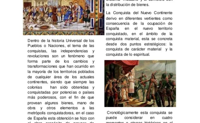 Etapas De La Conquista Material Y Espiritual De La Gran Tenochtitlan En