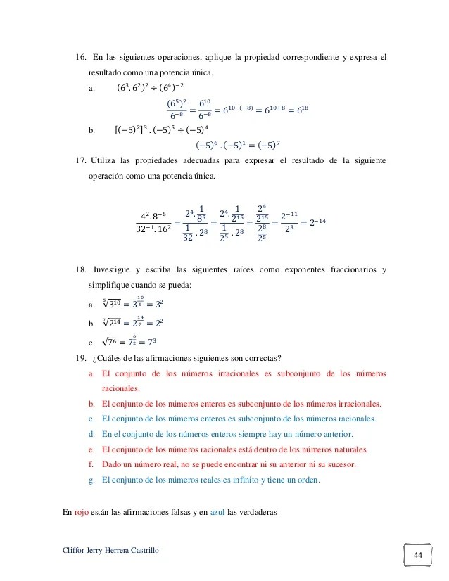 Libro De Ejercicios Mate 8 Grado Cuaderno De Ejercicios Esmate 7