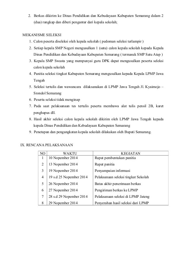 Contoh Soal Soal Tes Seleksi Calon Kepala Sekolah Sd Terbaru Materi Soal