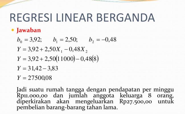 Pengertian Regresi Logistik Berganda Evan Reid