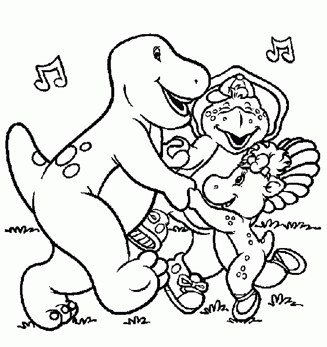 Desenhos Do Barney E Seus Amigos Para Colorir E Imprimir Imagens E Moldes