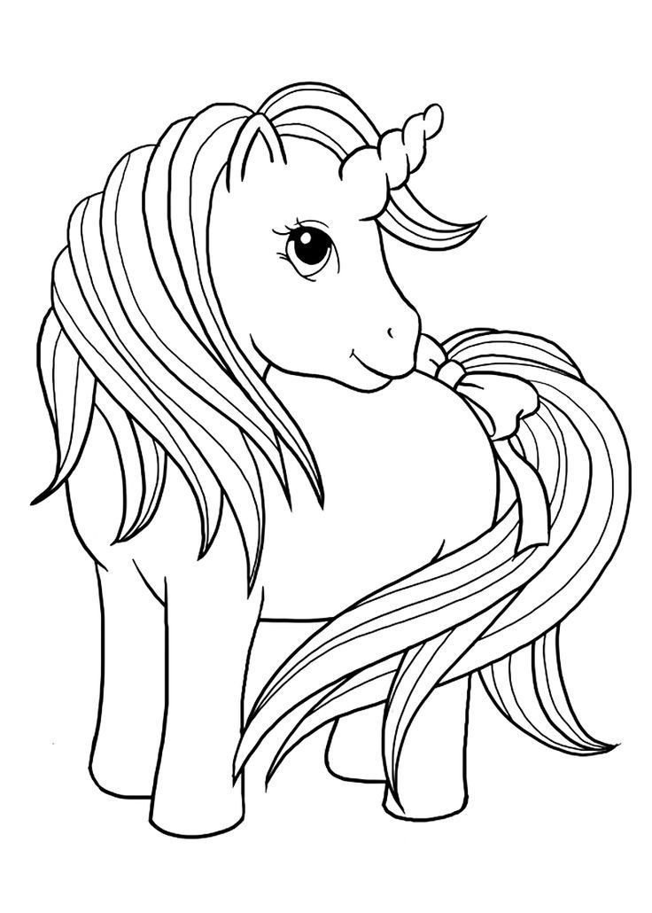 Dibujo Unicornio Kawaii Unicornio Colorear Unicornios Para Pintar