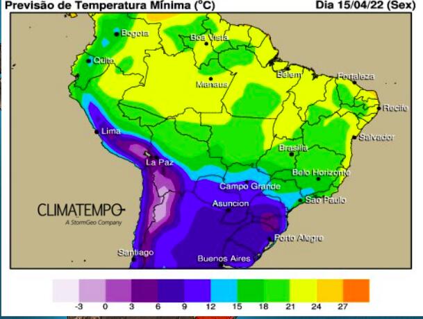 Climatempo 12 A 18 De Abril 2022 Veja A Previsão Do Tempo No Brasil