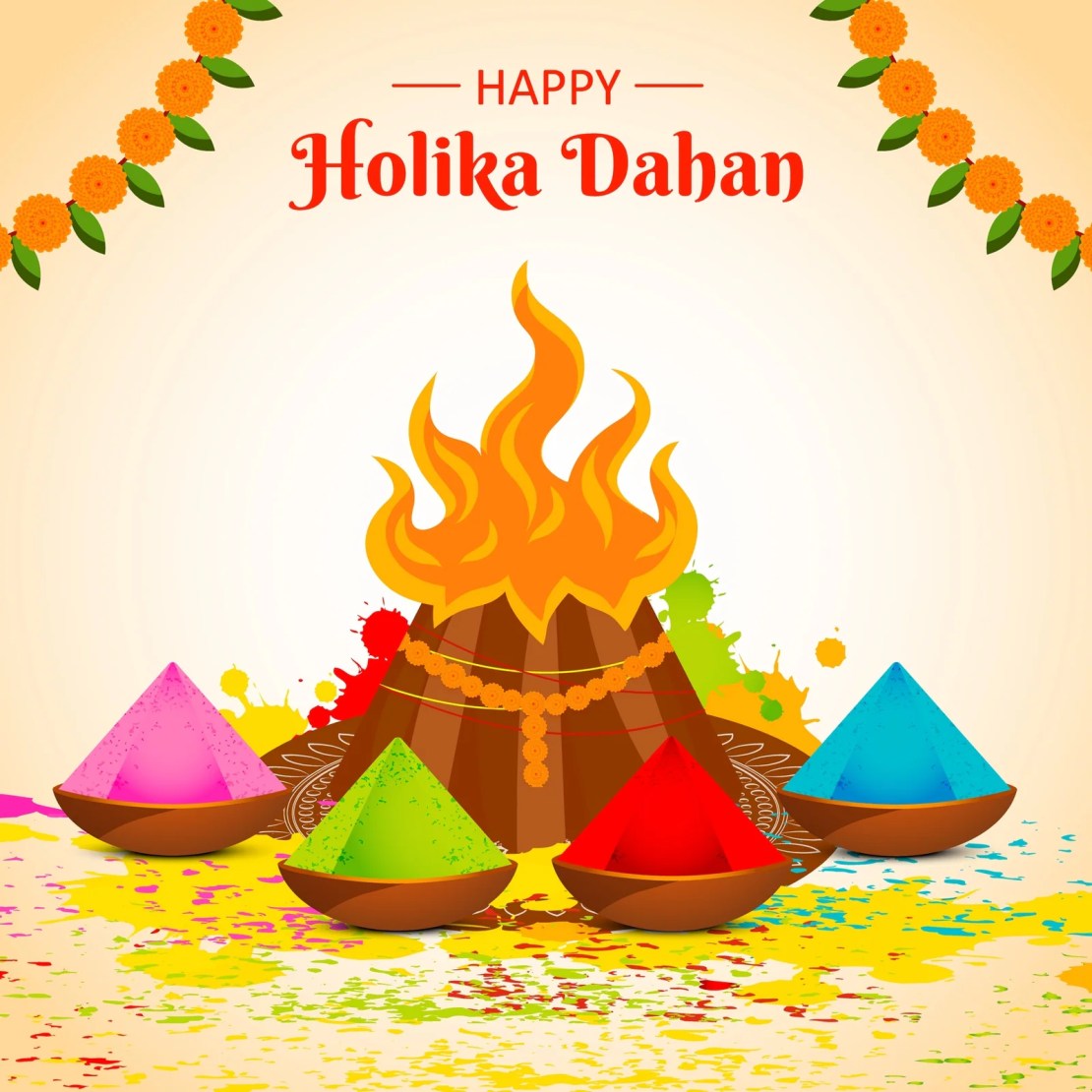 Happy Holika Dahan 2023 Best Wishes Messages Quotes Images