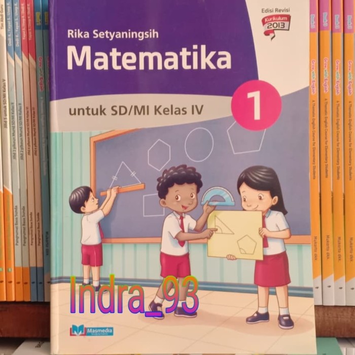 Buku Paket Matematika Kelas 4 Sd Kurikulum 2013 Buku Matematika Kelas