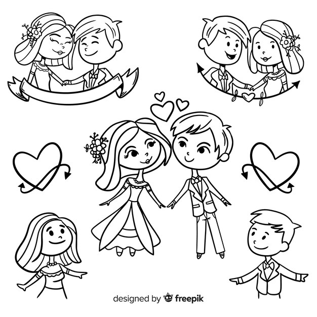 Arriba 91 Foto Novios Dibujos De Parejas Para Dibujar Actualizar