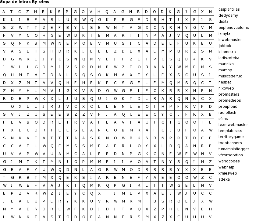 Álbumes 90 Foto 300 Sopas De Letras Pdf Para Imprimir Pdf Cena Hermosa