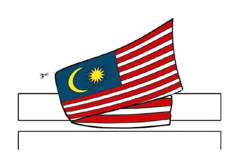 Lukisan Bendera Malaysia Berkibar How To Draw The Star Of Our Jalur