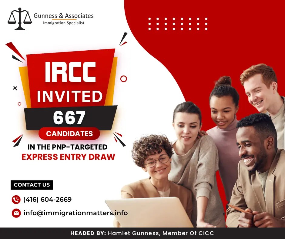 Ircc Invited 667 Candidates In The Pnp Targeted Express Entry Draw