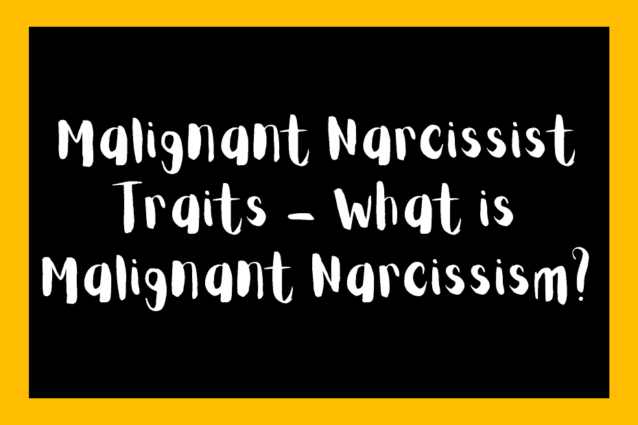 Malignant Narcissist Traits What Is Malignant Narcissism