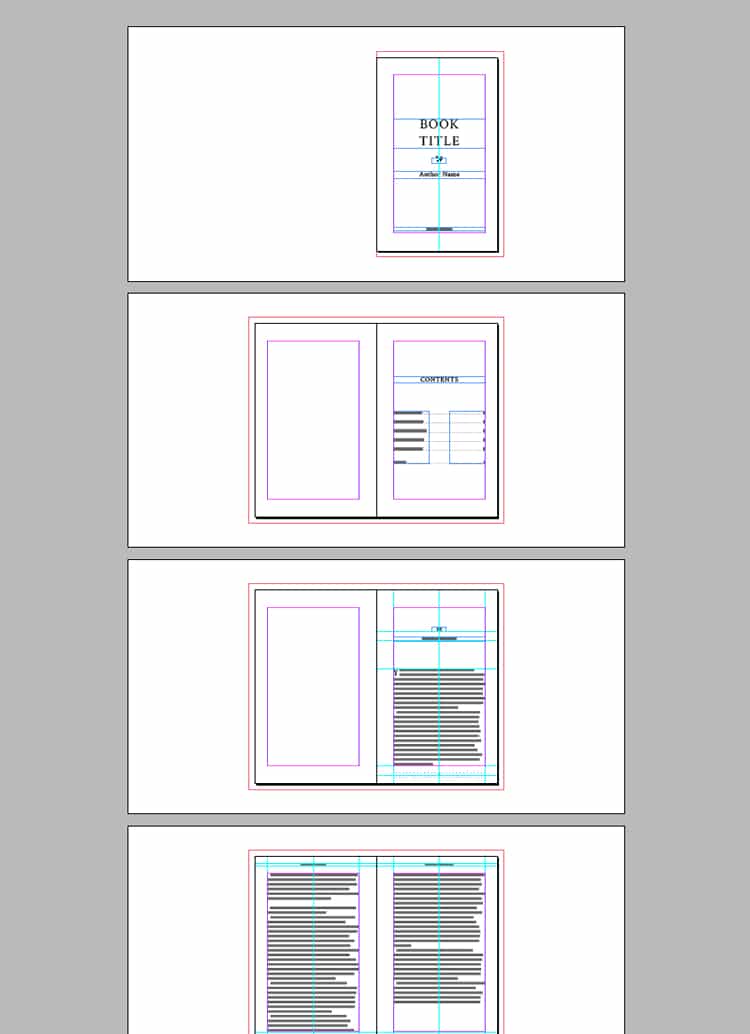 Full Book Template For Indesign Free Download