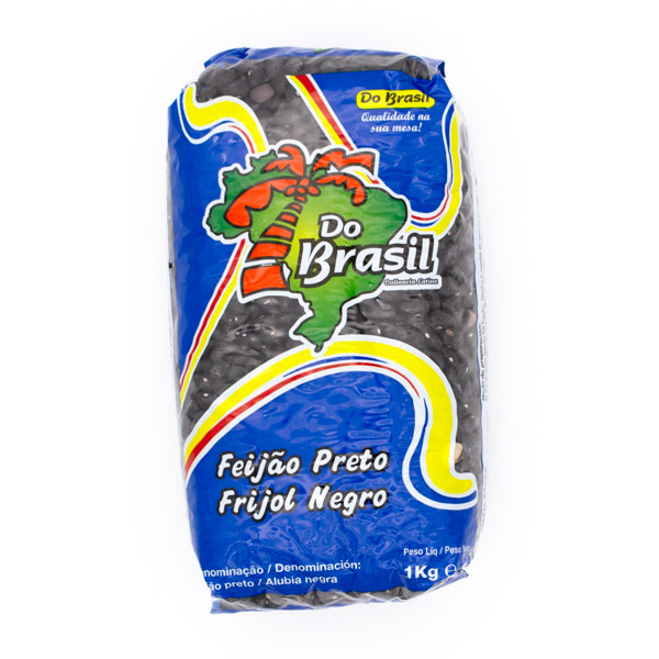 Schwarze Bohnen Black Beans Do Brasil Farmahs Indien Supermarkt