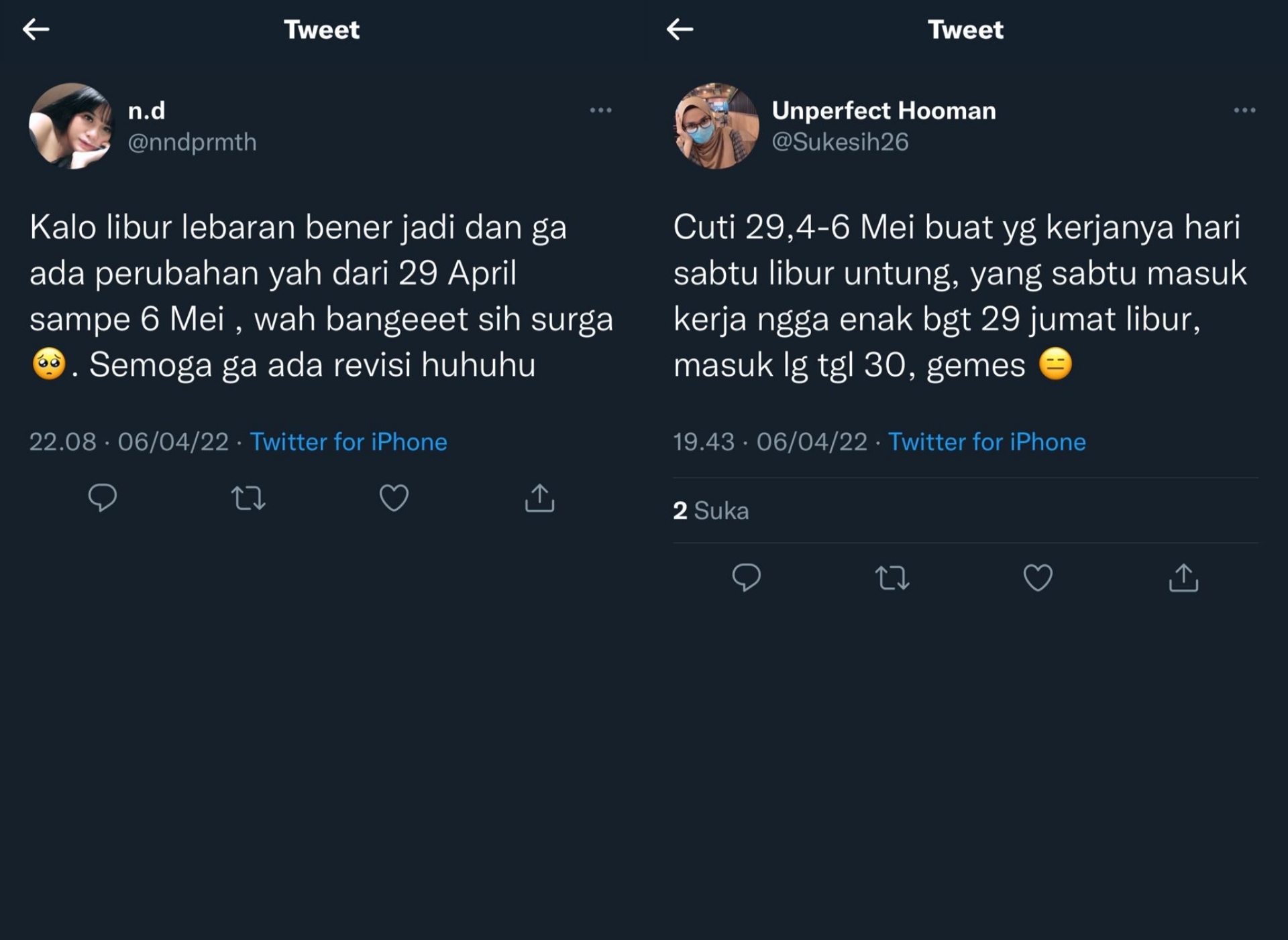 6 Mei Trending Di Twitter Usai Jokowi Umumkan Libur Dan Cuti Lebaran