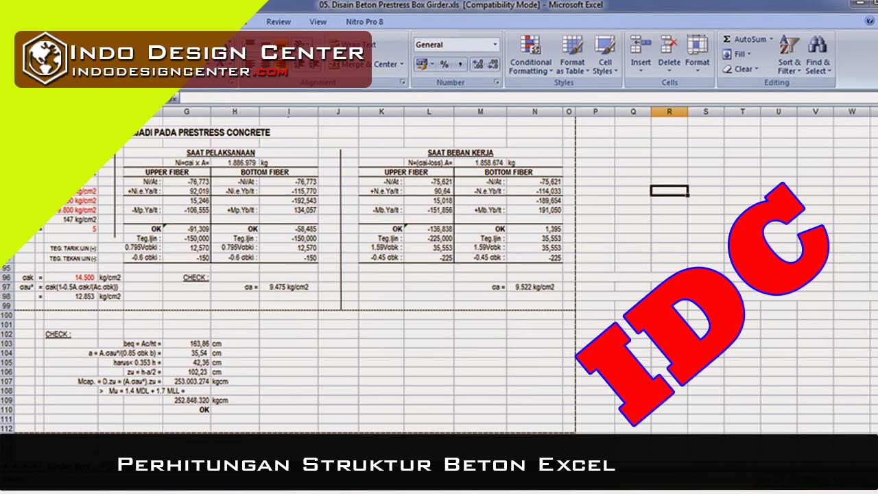 Perhitungan Struktur Beton 4 Pbi Sipilpedia