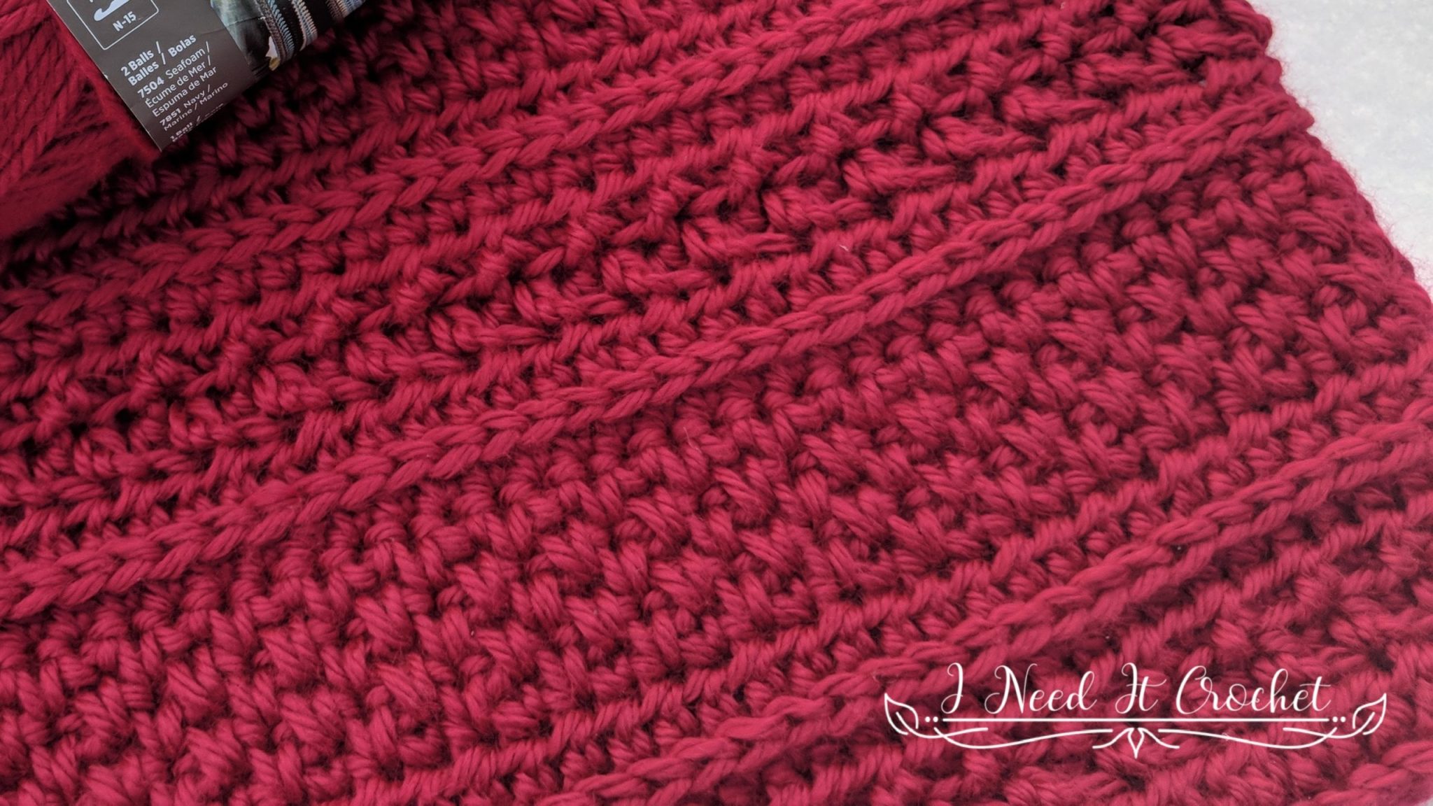 Spike Stitch Crochet Tutorial · I Need It Crochet Designs