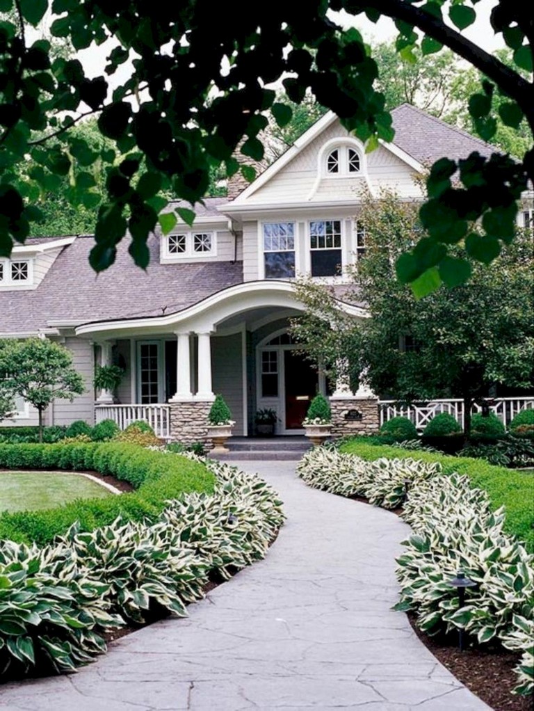 58 Beautiful Low Maintenance Front Yard Landscaping Ideas