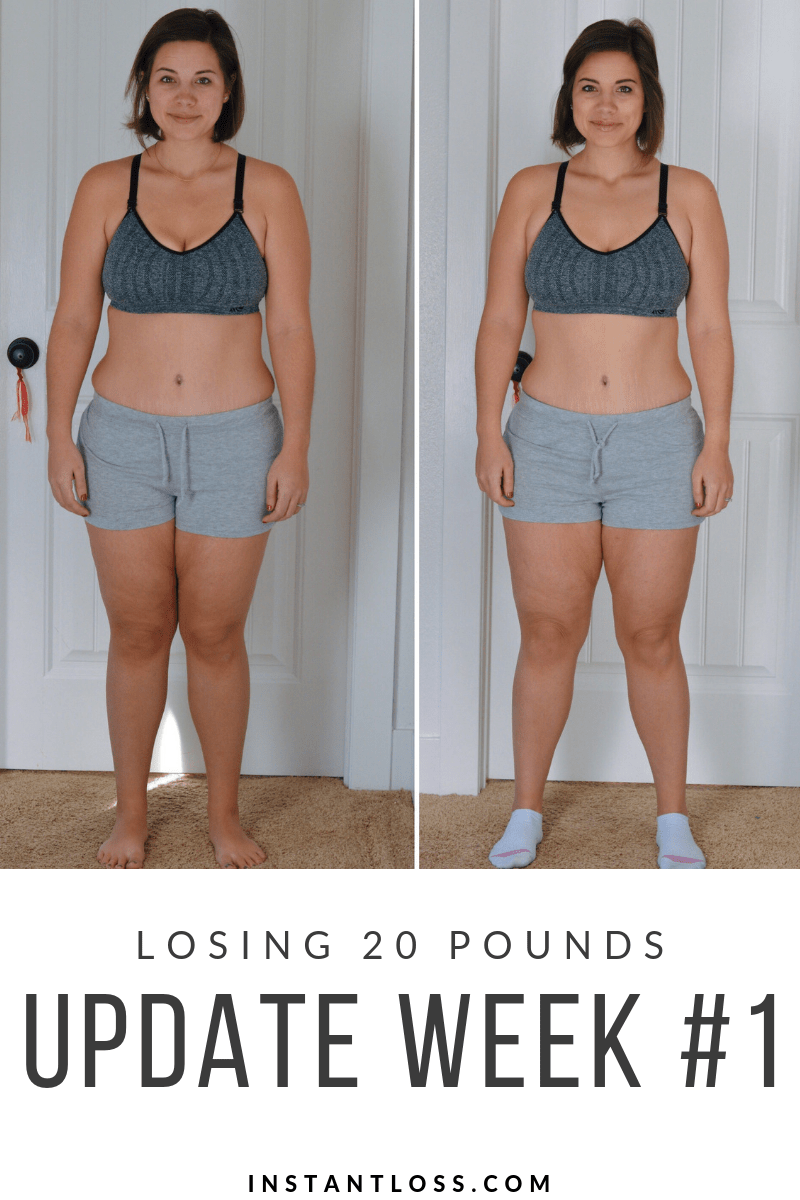 Losing 20 Poundsupdate Week 1 Instant Loss Conveniently Cook Your