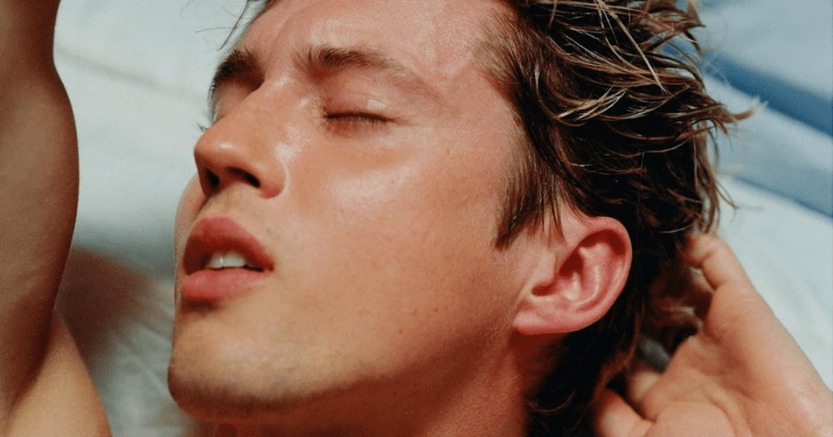 Look Troye Sivan Drops Raunchy Pic In Leather And Undies • Instinct