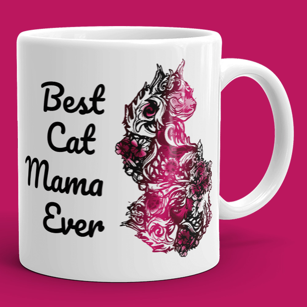 Cute Cat Coffee Mugs Iamgonegirl Designs