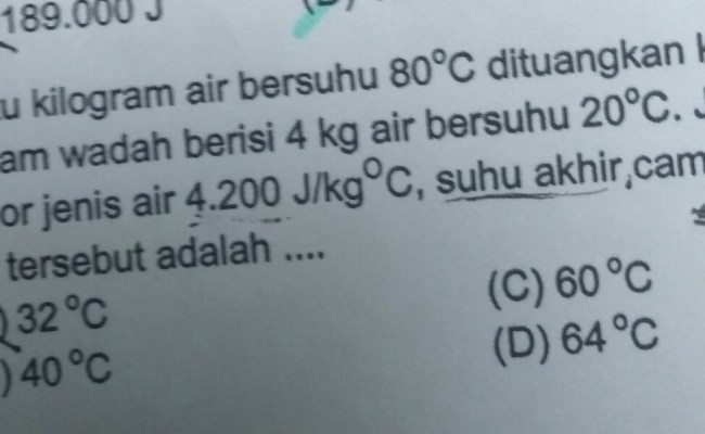 Contoh Soal Suhu Kelas 7 Kumpulan Latihan Soal Ipa Smp Kelas Vii