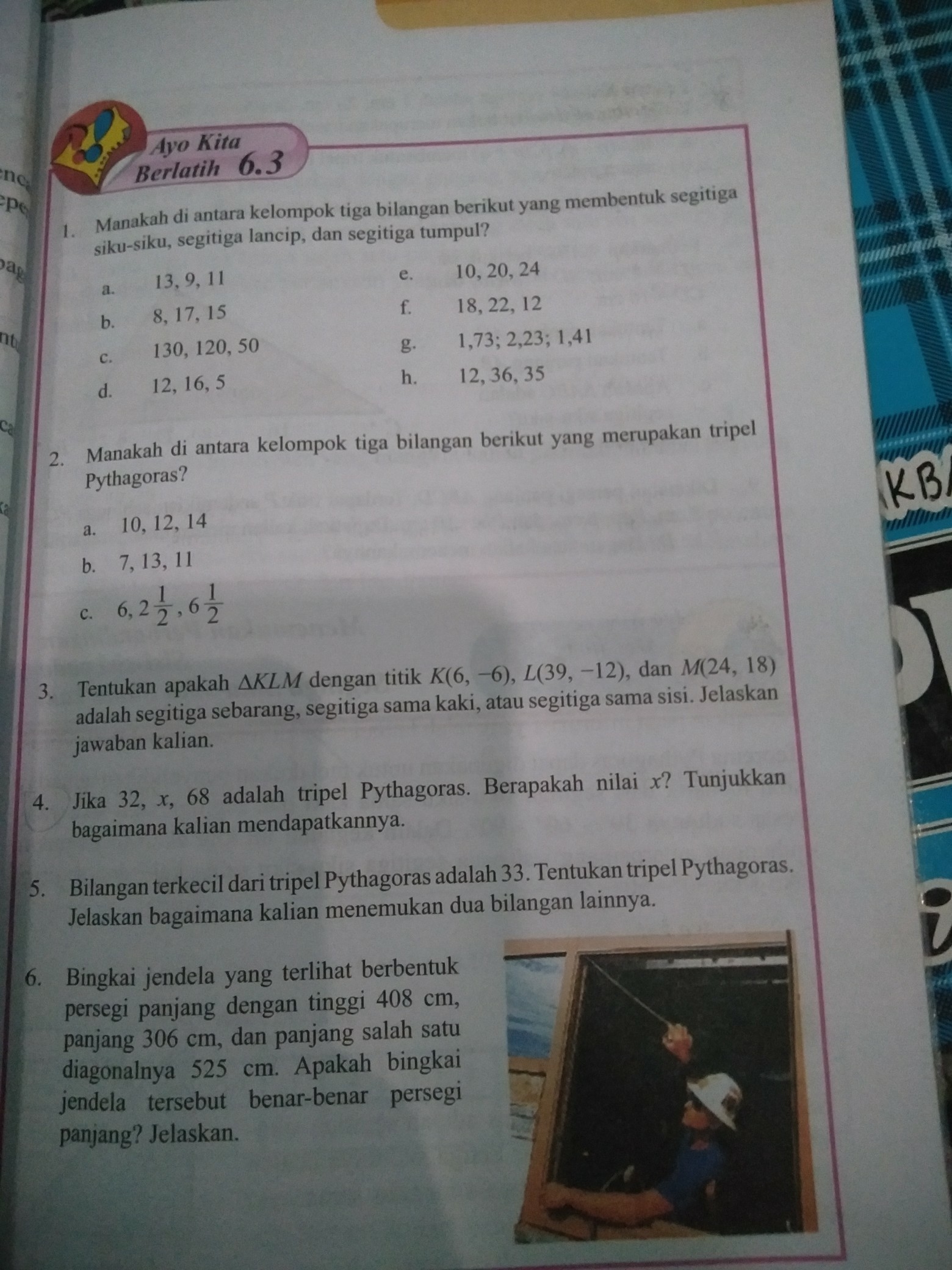 Kunci Jawaban Matematika Kelas 7 Semester 2 Halaman 39 Numerasi