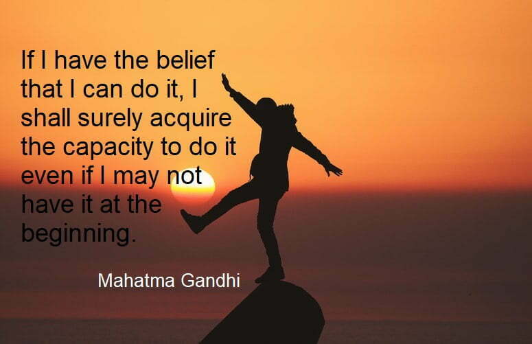 Self Efficacy How Much You Believe In Yourself Leaders Speak With