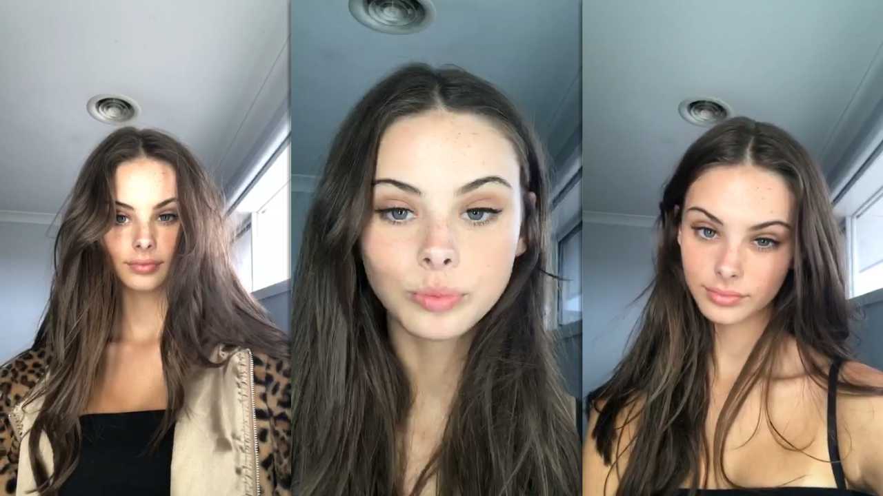 Meika Woollard Instagram Live Stream 22 December 2019