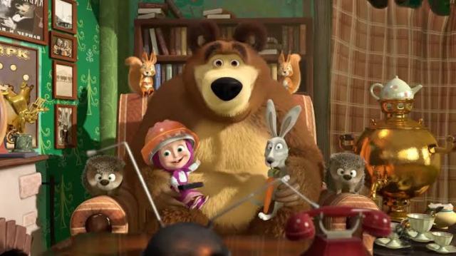 صور و خلفيات مسلسل ماشا و الدب Masha And The Bear لحن الحياة