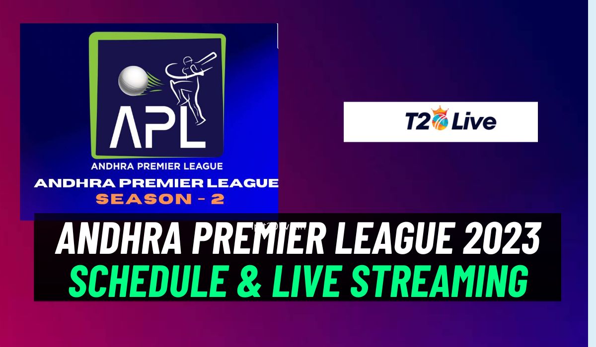 Andhra Premier League 2023 Schedule Date Time Table Apl 2023