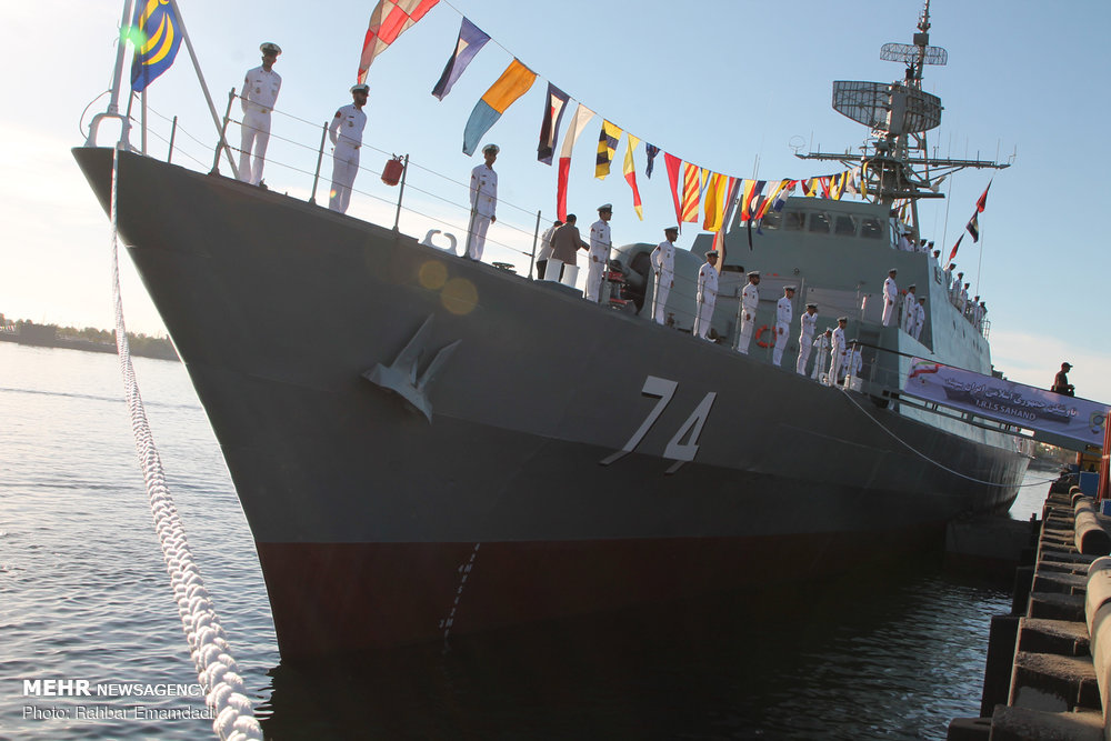 Iran Launches Domestically Manufactured Stealth Warship The Iranian