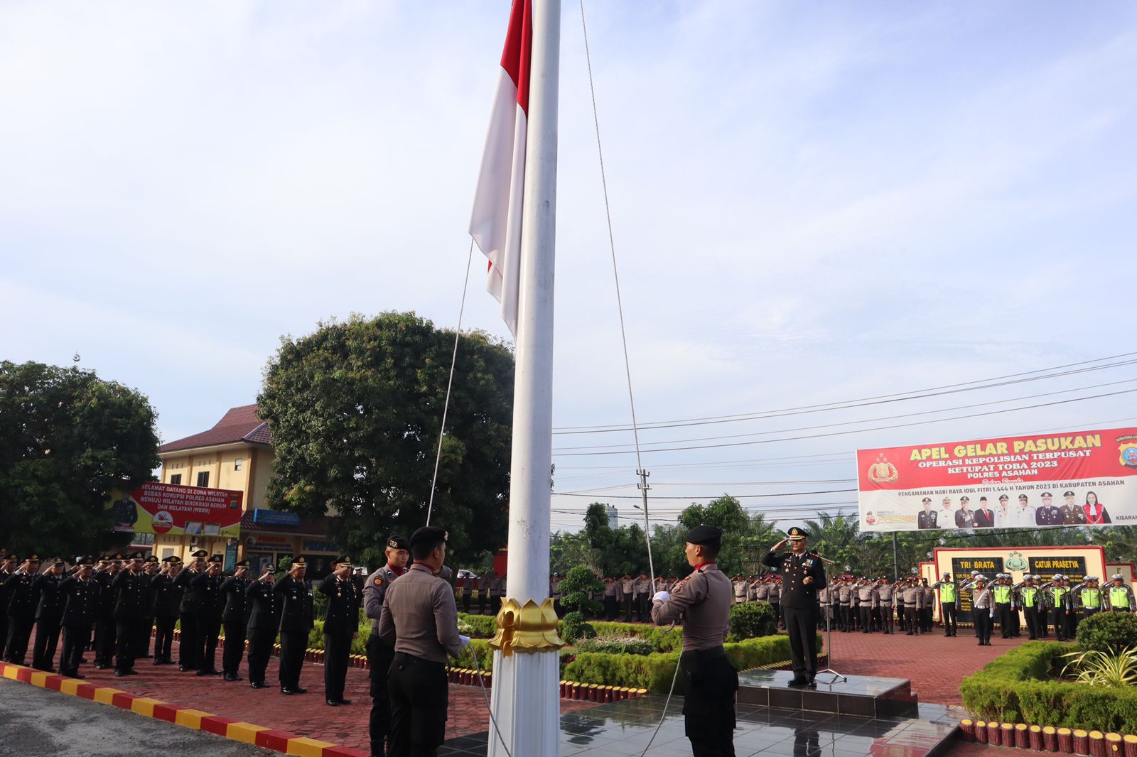 Kapolres Asahan Pimpin Upacara Peringatan Hari Lahir Pancasila Tahun 2023