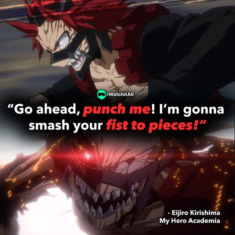 15 Eijiro Kirishima My Hero Academia Quotes Hq • Iwa