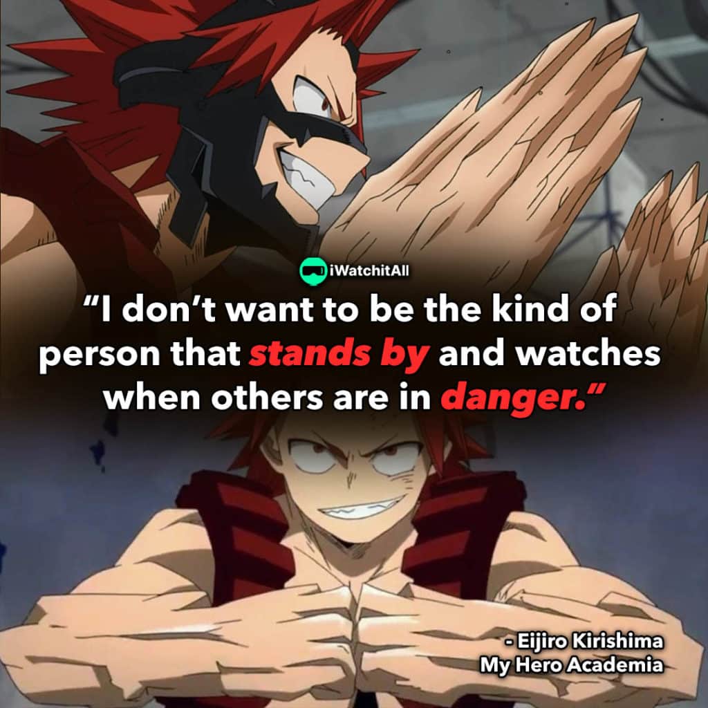 15 Eijiro Kirishima My Hero Academia Quotes Hq • Iwa