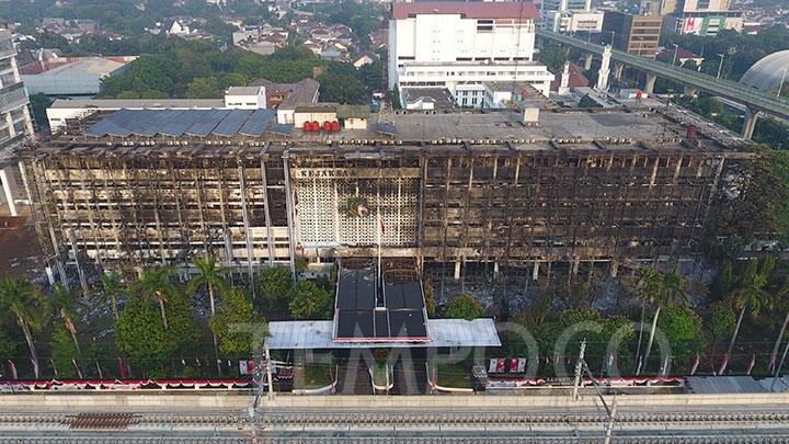 Terungkap Api Penyebab Kebakaran Gedung Kejaksaan Agung Berasal Dari